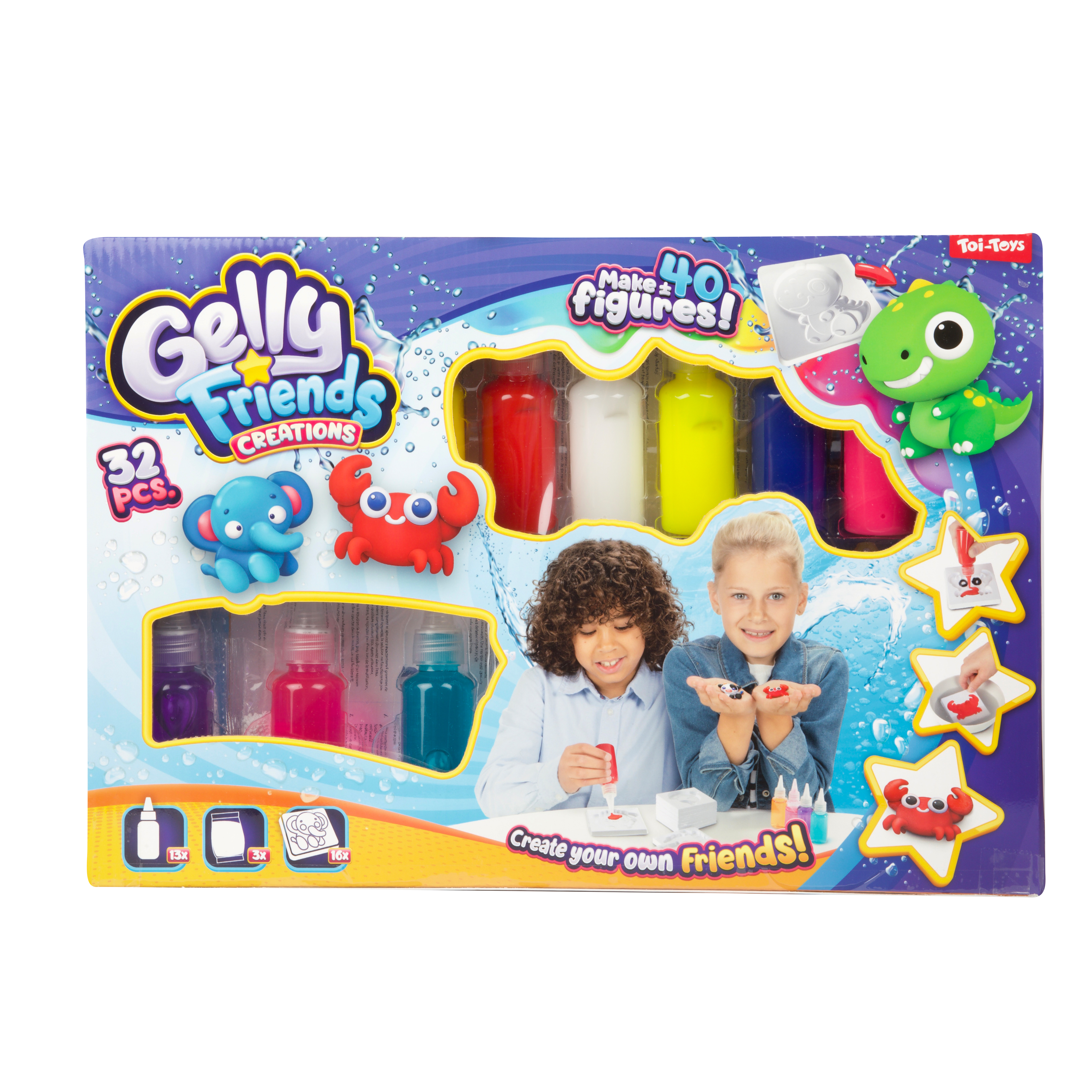 Gelly Friends - create your own magical gel figures in 5 simple steps!